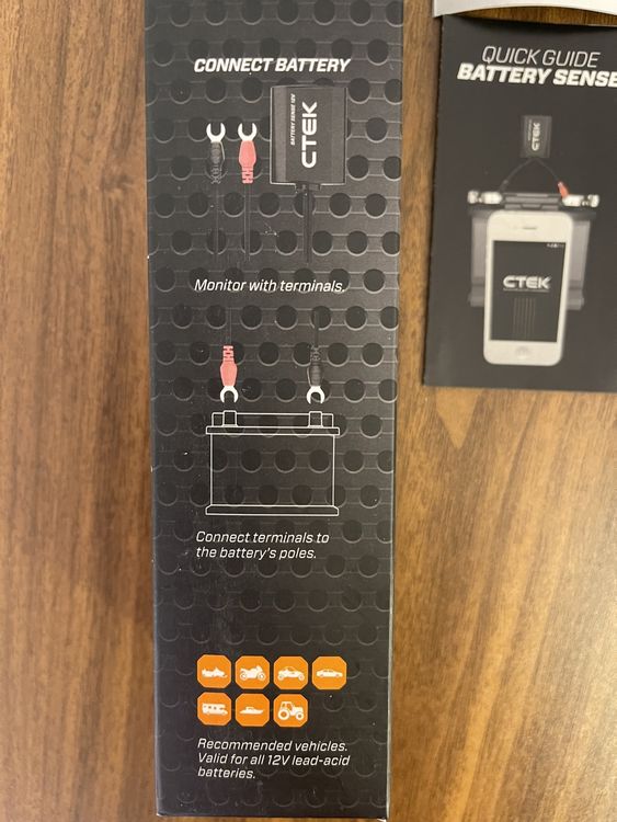 CTEK CTX Battery Sense Bluetooth Batteriemonitor (Neu und ...