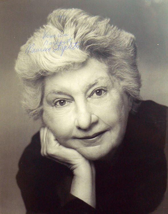 Maureen Stapleton (1925-2006) Schauspielerin - Autogramm (Gebraucht) in ...
