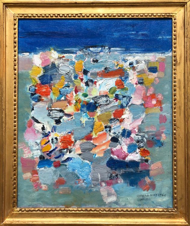 Gérard DIAZ (1938), starkes Original Ölgemälde! signiert (Gebraucht) in ...