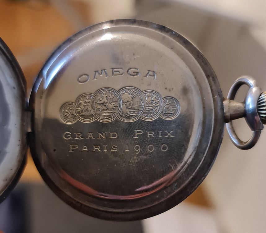 Vintage Omega Taschenuhr Grand Prix 1900 Handaufzug | Kaufen auf Ricardo