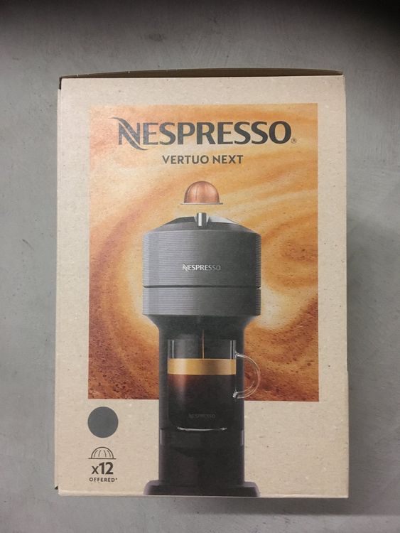 Nespresso Vertuo next grey + recycling bin (Neu und originalverpackt ...
