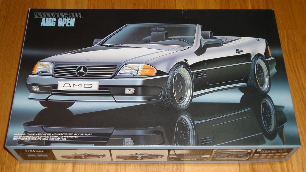 FUJIMI MERCEDES BENZ 500SL AMG OPEN 1:24 (Neu und originalverpackt) in ...