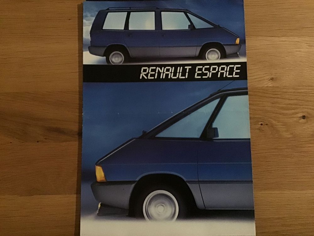 Renault Espace Faltprospekt (Gebraucht) in Scherzingen für CHF 5 – mit ...