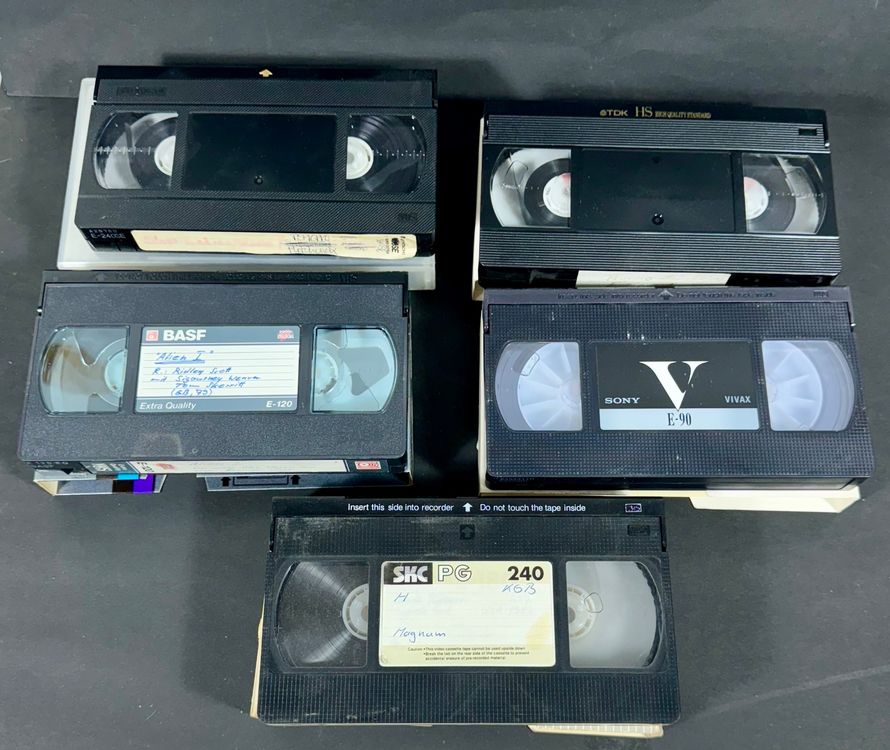 5 x Verschiedene VHS Kassetten | Kaufen auf Ricardo