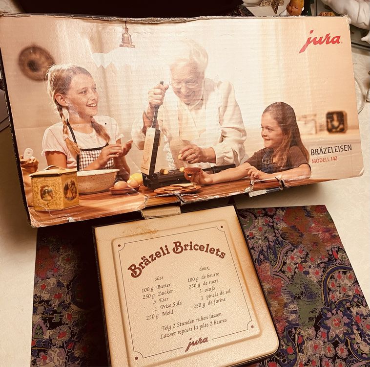 Bräzeleisen Bricelets Bräzeli Jura SWISS Typ Modell 142 | Kaufen auf ...