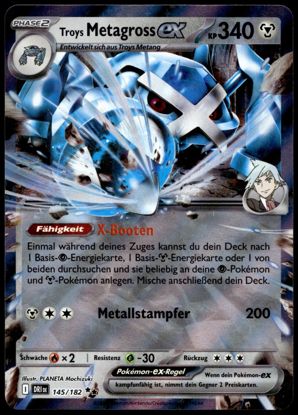 Metagross EX #145 SV10 Destined Rivals Holo Double Rare (Neu (gemäss Beschreibung)) in Uster für ...