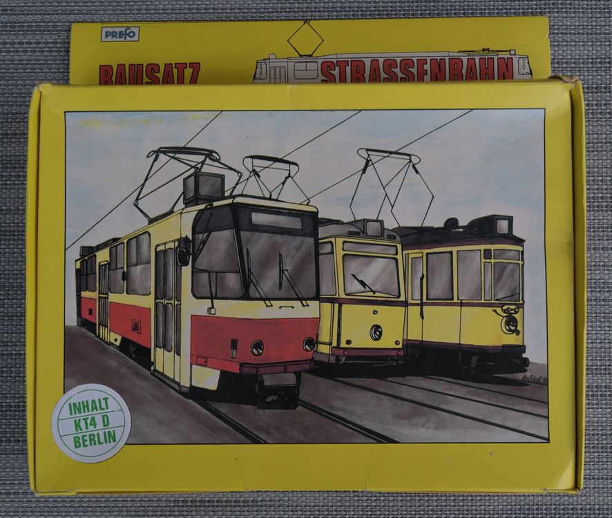 Prefo-Bausatz Tatra KT4D Berlin H0 (Gebraucht) in Elgg für CHF 25 – mit ...