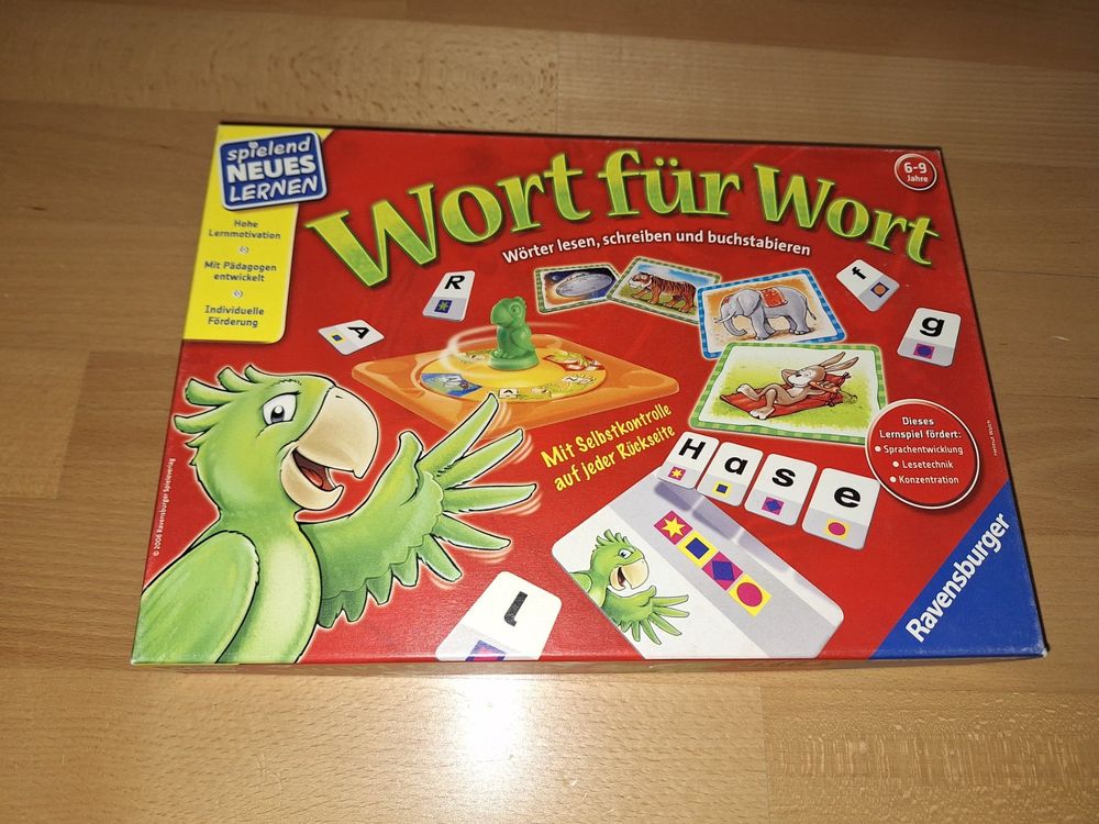 Spiel "Wort für Wort" von Ravensburger (Gebraucht) in Oberrieden für ...