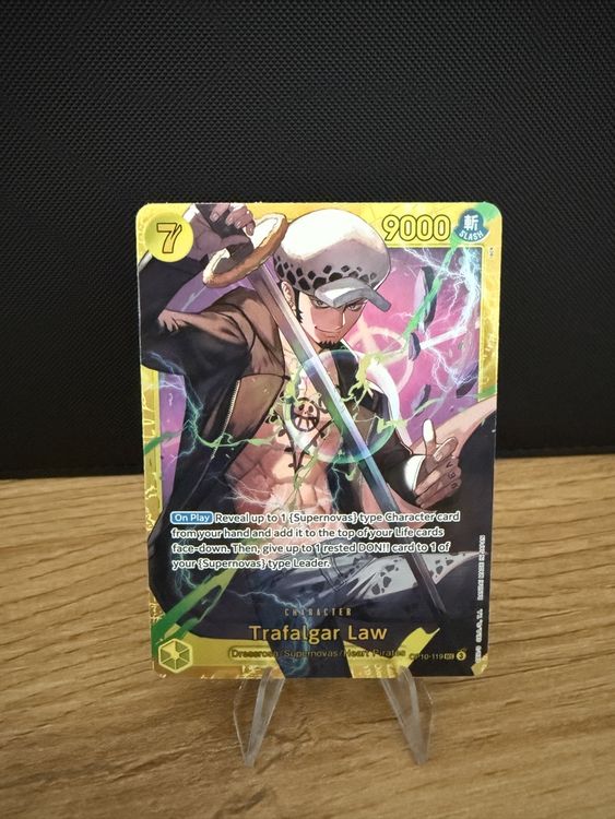 Trafalgar Law OP10-119 SEC Englisch One Piece TCG Karte Roya (Neu (gemäss Beschreibung)) in ...