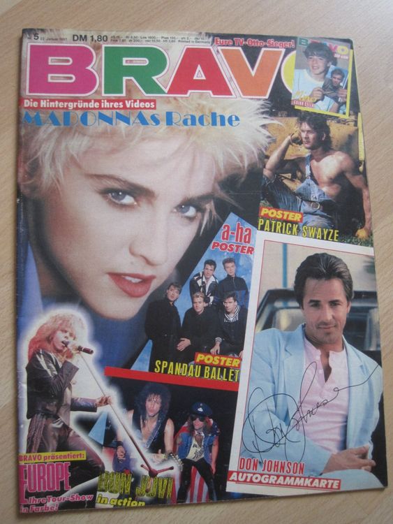Bravo Nr 5 v 22 Jan 1987 Ferris Broderick Johnson Patrick && (Gebraucht ...