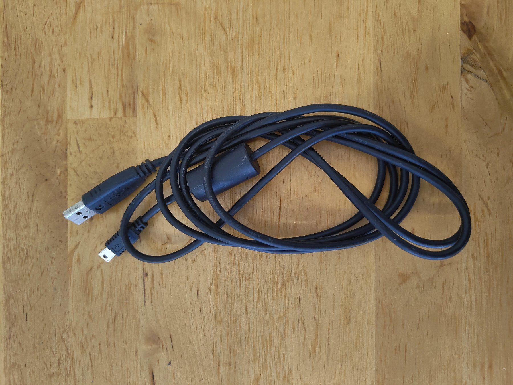 USB Kabel von USB auf USB Typ B mini 1.8m (Gebraucht) in Emmenbrücke ...