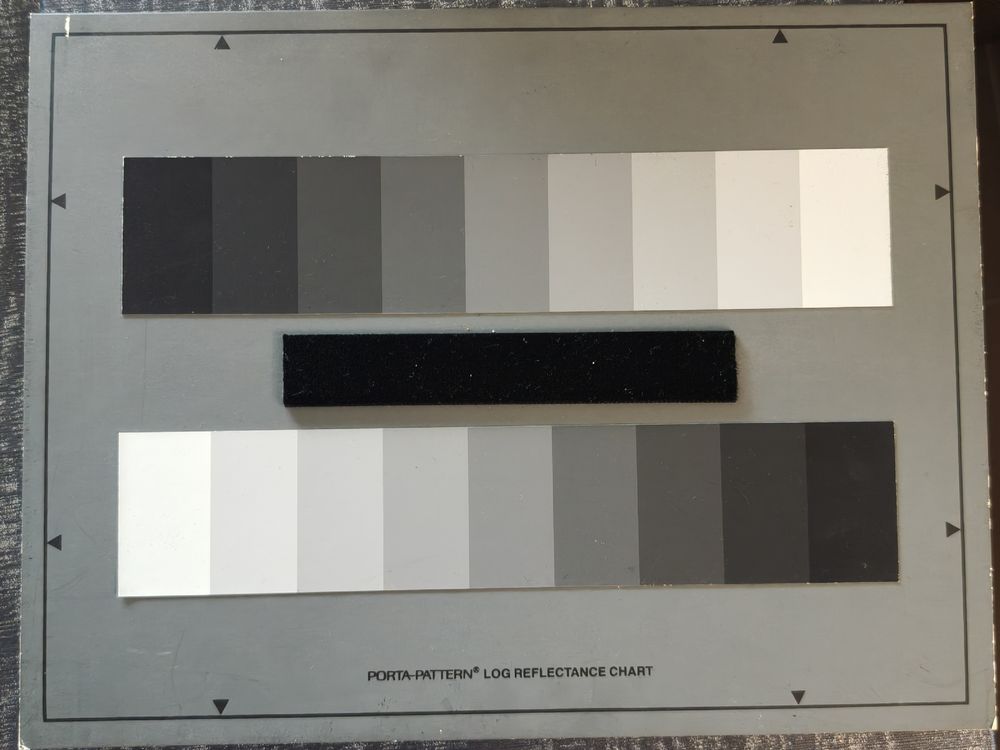 Graukarte Porta Pattern Log Reflectance Chart 📸🔝 (Gebraucht) in Rieden ...
