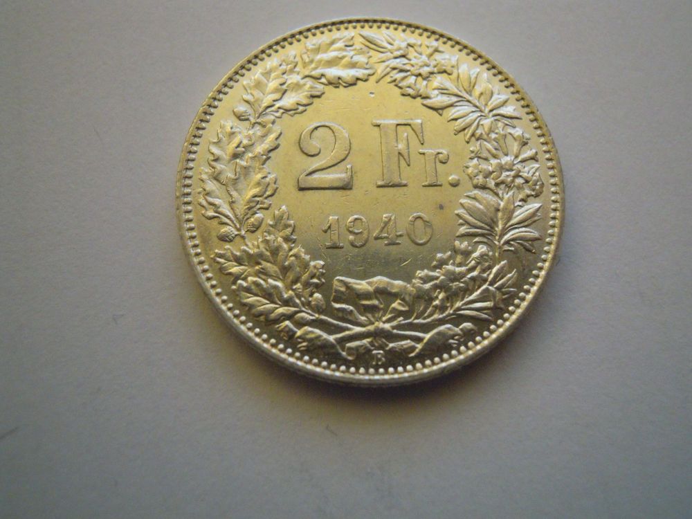 2 Fr. 1940 unz/stgl | Kaufen auf Ricardo