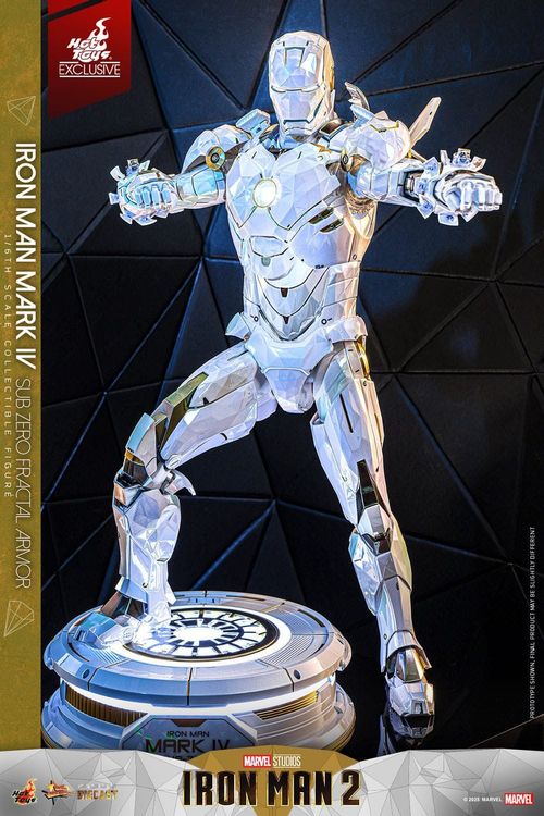 Iron Man (Sub-Zero Fractal Armor) Hot Toys Exclusive 33 cm (Neuf avec ...