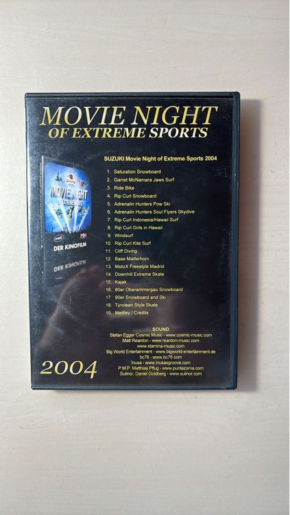 Suzuki Movie Night - Extreme Sports DVD von 2004! (0605) (Gebraucht) in ...