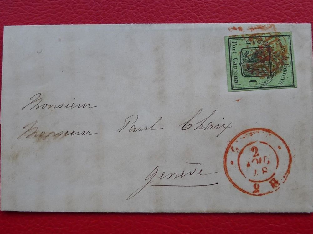 GROSSER ADLER 1848, Nr.6 auf sauberem BRIEF, Kat: 5'000.-+AT (Gebraucht ...