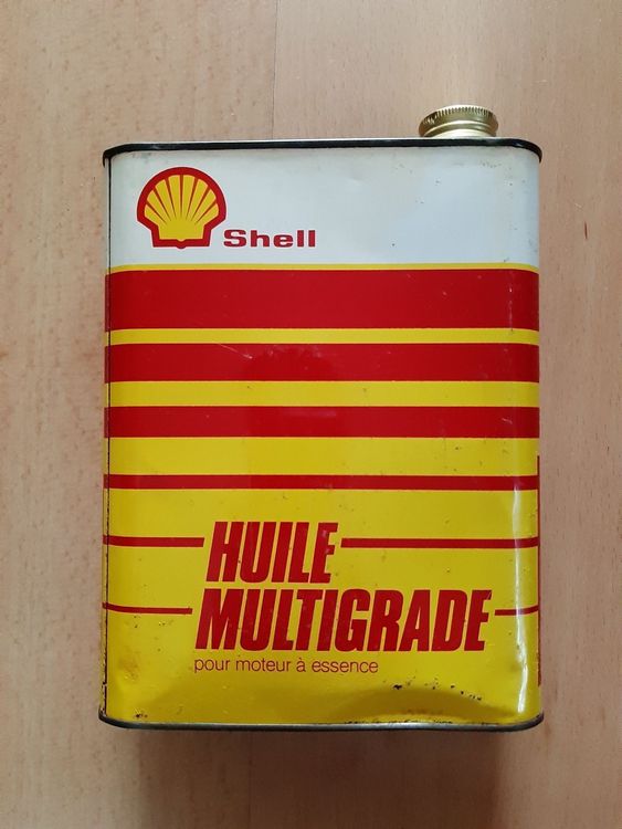 Oeldose Shell 2 Liter Motor Oil Bidon huile Oelkanne (Gebraucht) in ...