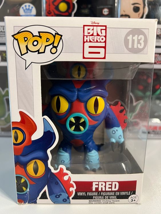 Funko POP! Movies Les Nouveaux Héros Fred (2014) (Gebraucht) in Le ...