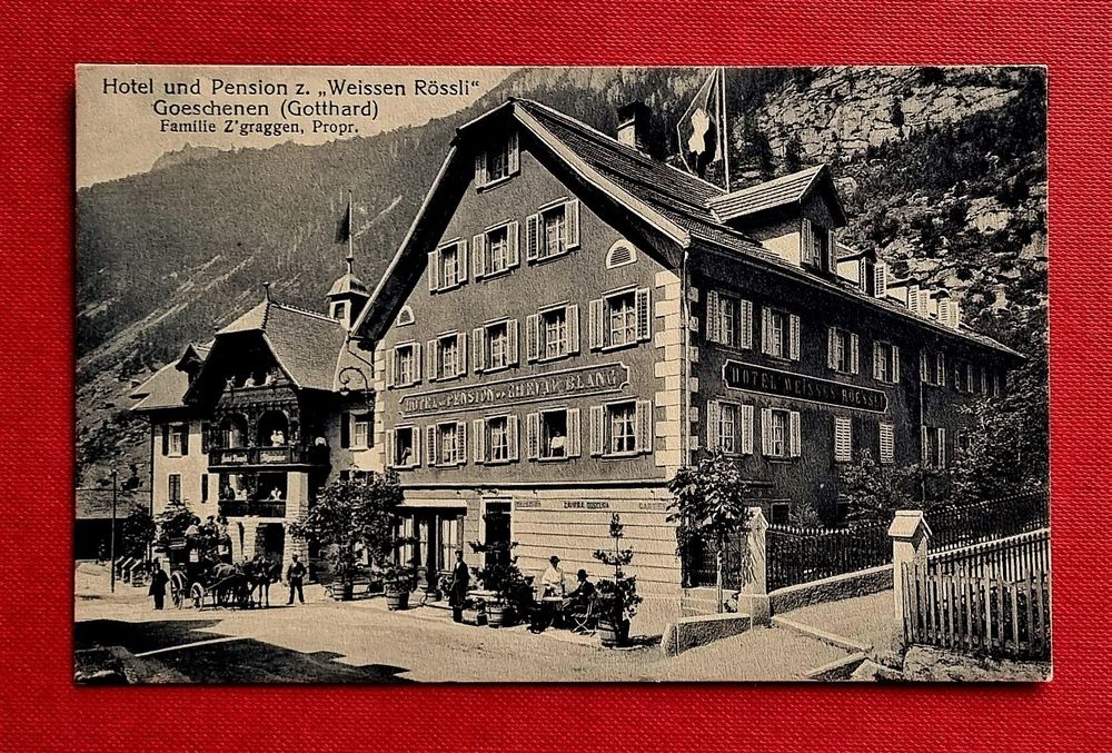 Göschenen Hotel Zum Weissen Rössli Gotthardpost Kaufen Auf Ricardo