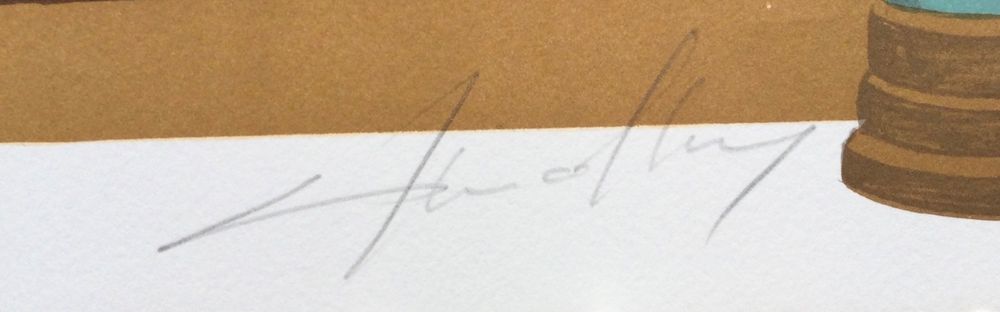 Claude CHEVALLEY (1944) Lithographie Handsigniert (Gebraucht) in Root ...