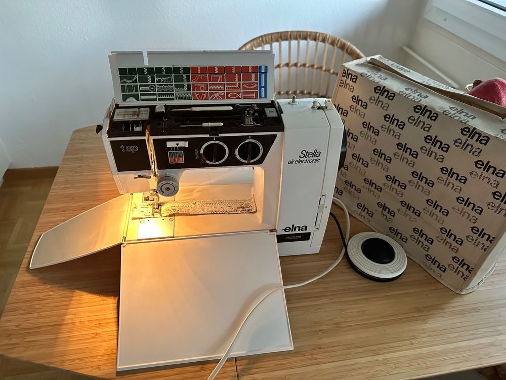 Nähmaschine Elna Stella air electronic (Gebraucht) in Basel für CHF 99 ...