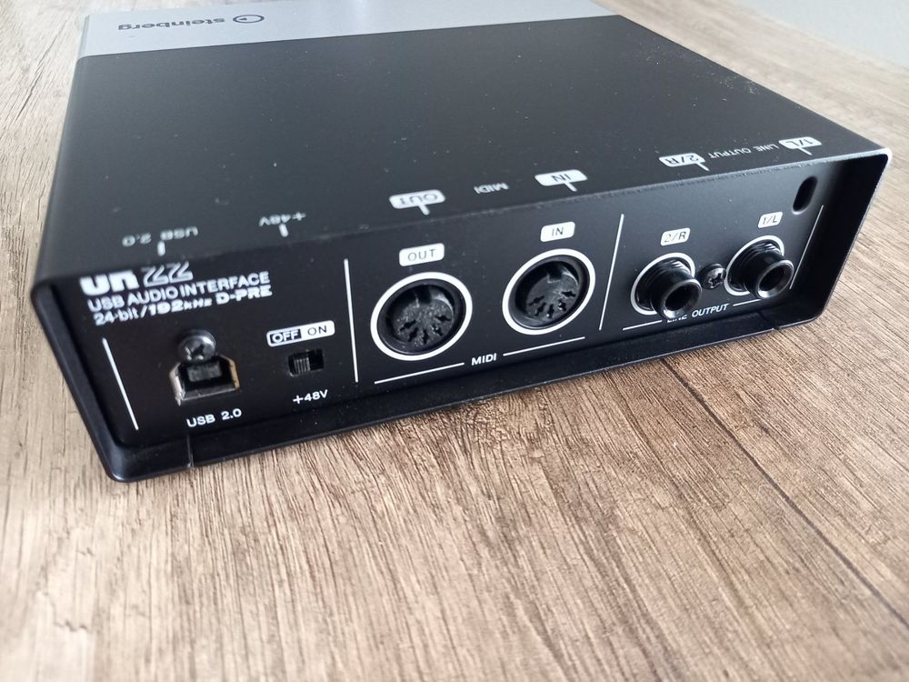 Steinberg UR22 Audio Interface (Gebraucht) in Flawil für CHF 98 – mit Lieferung auf Ricardo kaufen