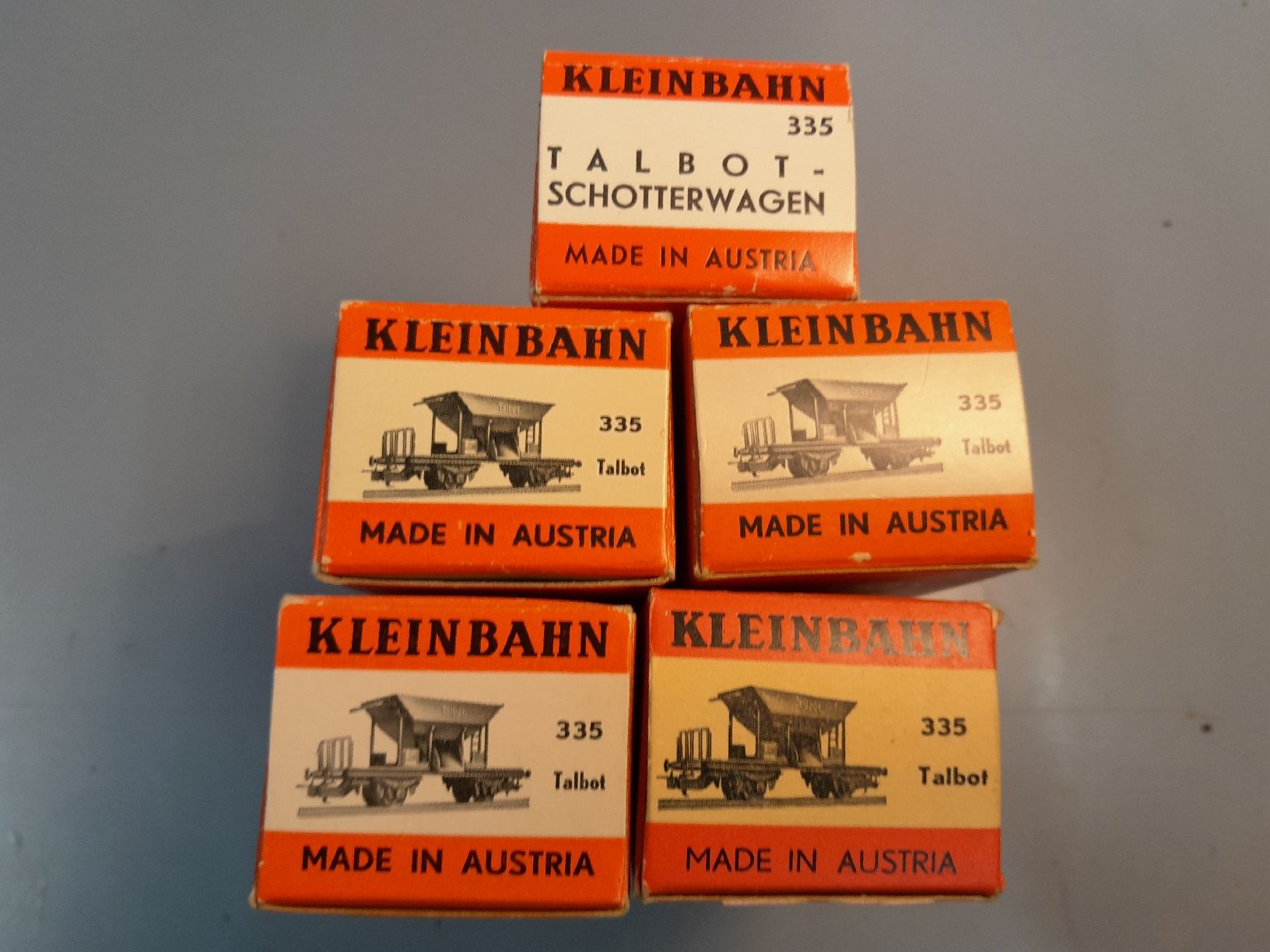 Lot 5 Schotterwagen von Kleinbahn H0 mit OVP (Gebraucht) in Eptingen ...