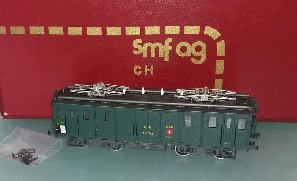 SMF A 312 C - Triebwagen Fe 4/4 18702 - Spur HO - DC | Kaufen auf Ricardo