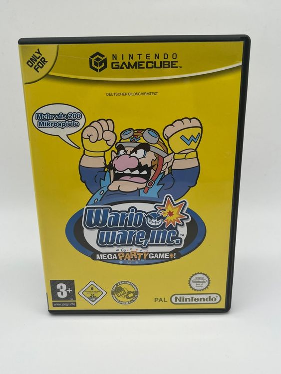 Wario Ware, Inc.: Mega Party Games Gamecube CIB OVP Pal (Gebraucht) in ...