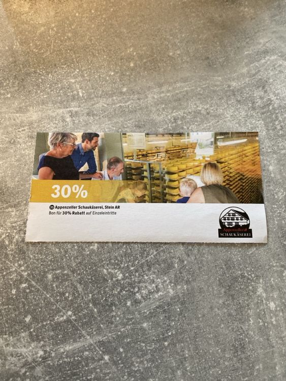 Appenzeller Schaukäserei Bon - 30% Rabatt, Stein AR! (Neu und originalverpackt) in Flawil für ...