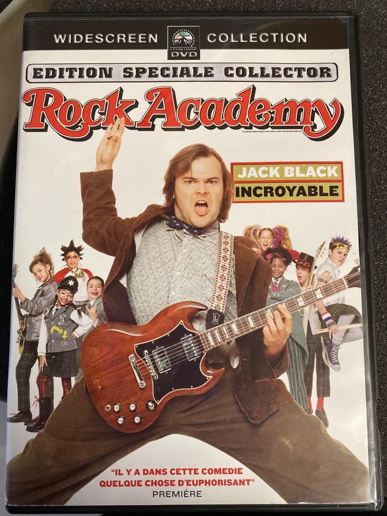 ROCK ACADEMY - FILM CULTE AVEC JACK BLACK - DVD (Gebraucht) in Le ...