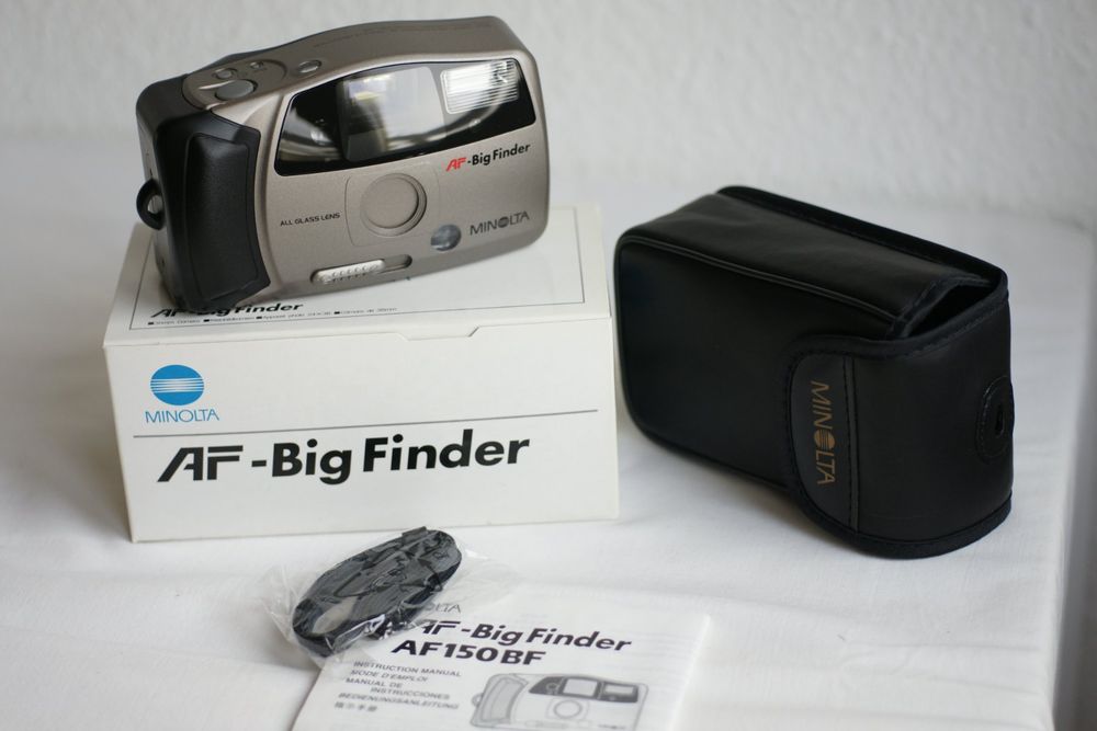 Minolta AF - Big Finder analoge Kompaktkamera | Kaufen auf Ricardo