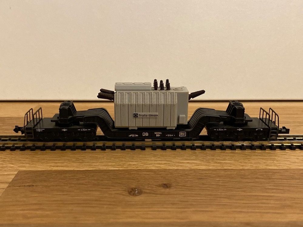 Minitrix 3298 Tiefladewagen mit Trafo | Kaufen auf Ricardo