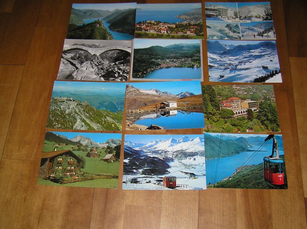 100 Karten Schweiz (Gebraucht) in Lumbrein für CHF 6 – mit Lieferung auf Ricardo kaufen