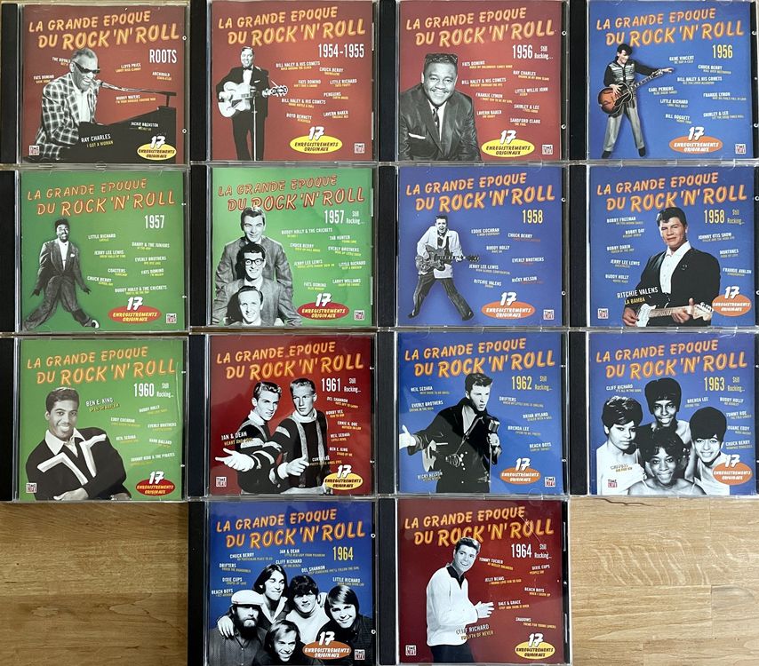 Rock'n'Roll 14 CD's 1954-1964 - 238 Songs (Gebraucht) in Savagnier für CHF 23 – mit Lieferung ...