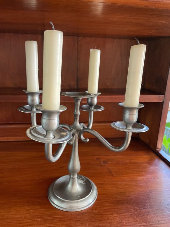 Zinn Kerzenständer | Kaufen auf Ricardo