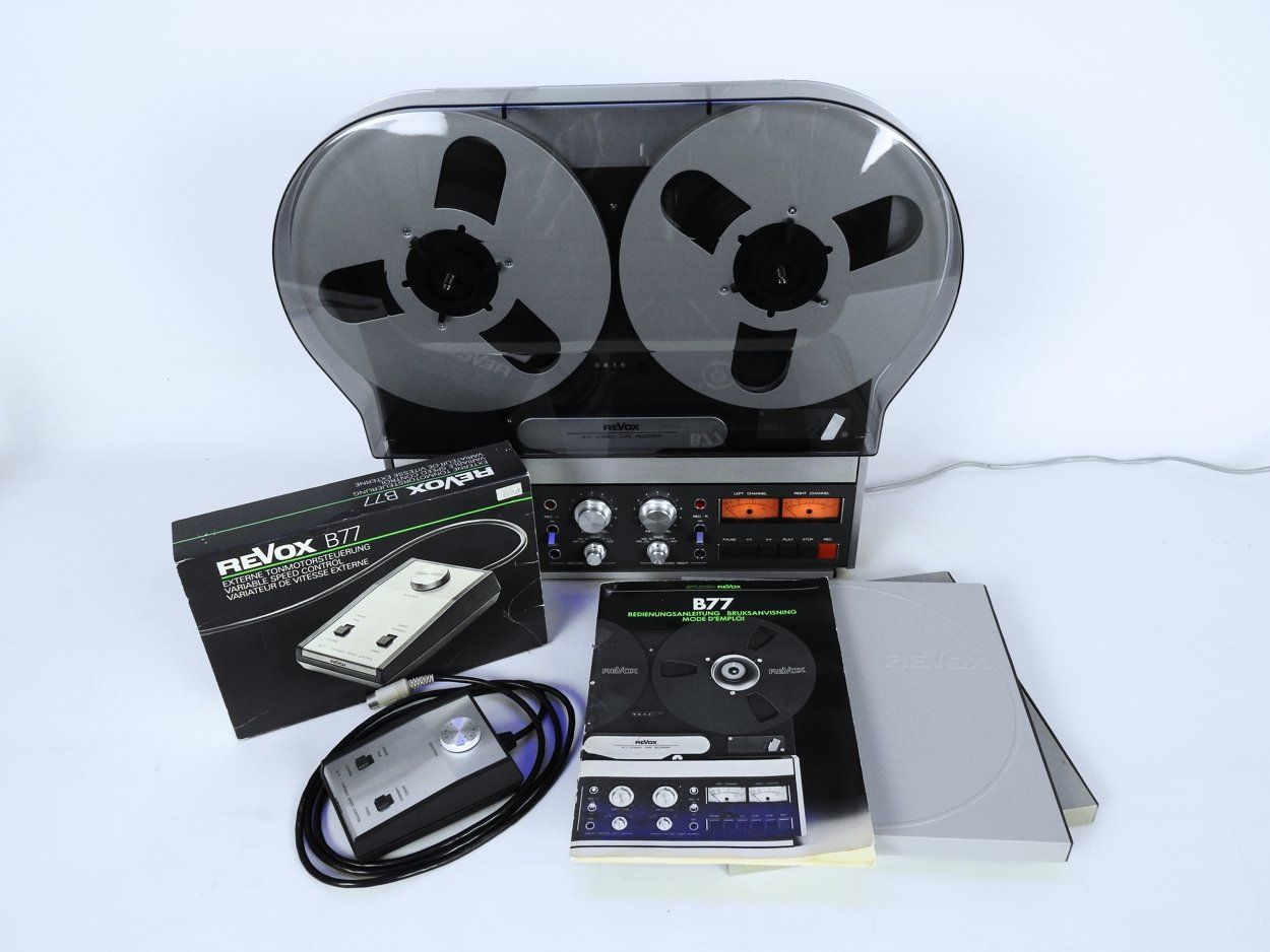 ReVox B77 MKI Tonbandmaschine ab komplett Revision (Gebraucht) in Lohn ...