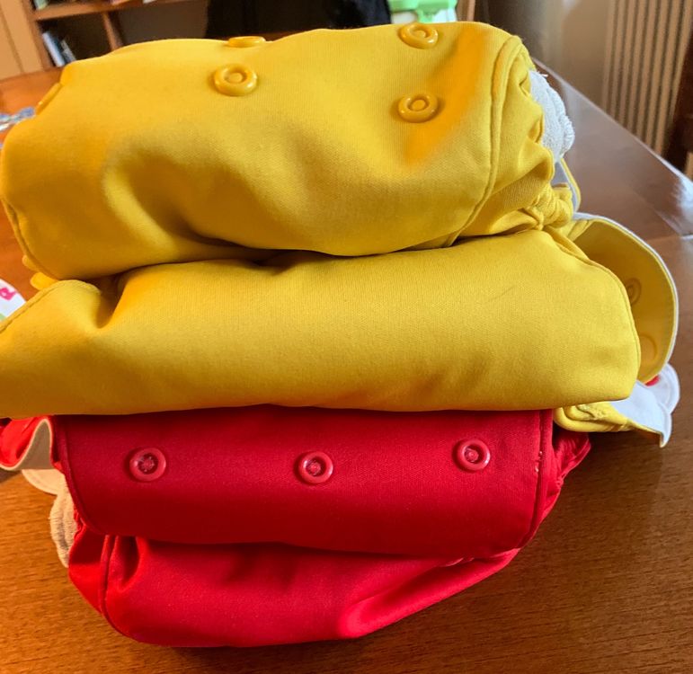 Couches lavables/ stoffwindeln (Gebraucht) in Delémont für CHF 6 – mit ...