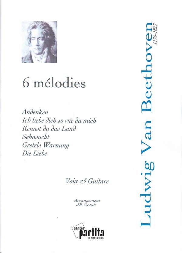 L. VAN BEETHOVEN – 6 Lieder (Neuf avec emballage d'origine) à St-Blaise ...