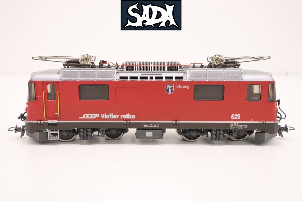 Bemo 1258 121 RhB Ge 4-4 II Felsberg 621, DC Analog H0m | Kaufen auf Ricardo