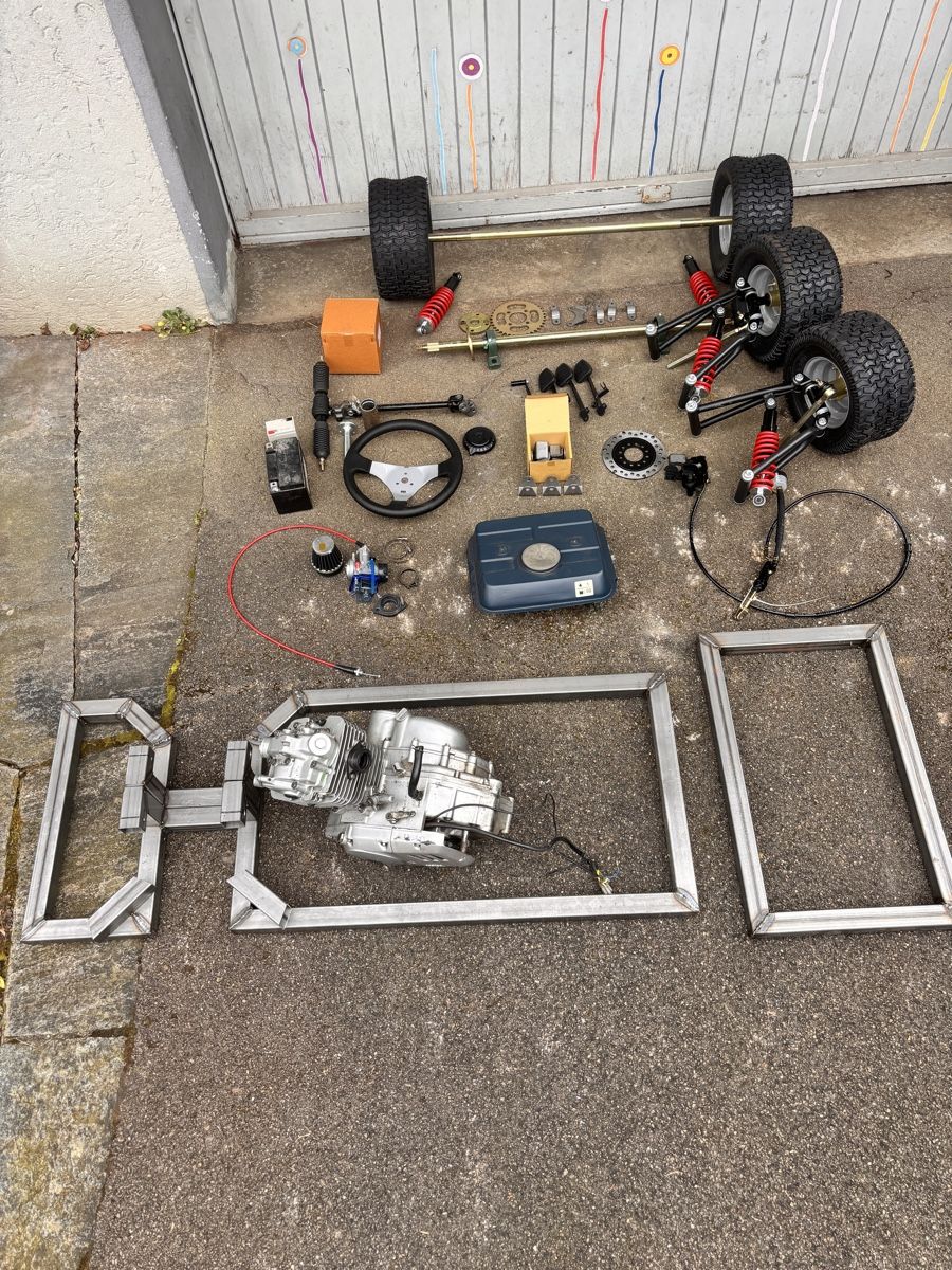 Go-Kart Bausatz mit 125ccm Motor (Gebraucht) in Winterthur für CHF 500 ...