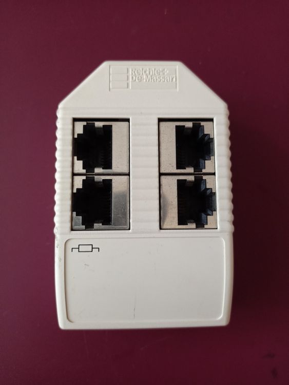 S-Bus-Verteiler ISDN RJ45 (Gebraucht) in Schaffhausen für CHF 4.5 – mit ...
