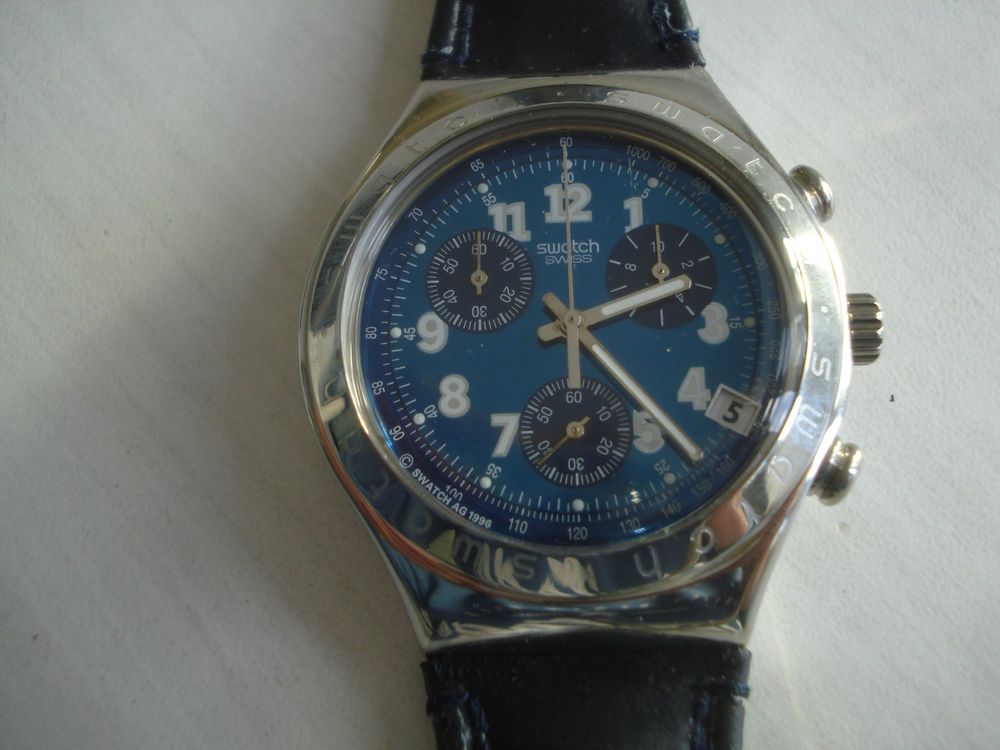 Swatch Irony Chrono SECRET AGENT 1996 - Ungetragen! (Neu (gemäss Beschreibung)) in Urdorf für ...