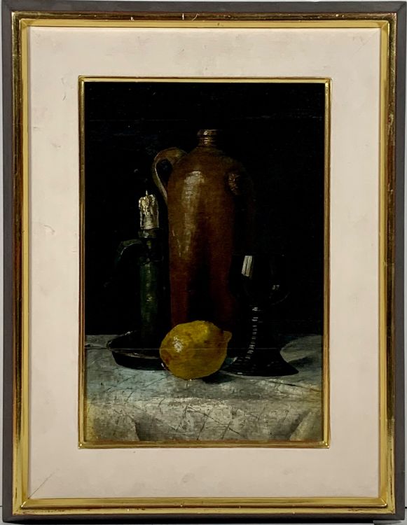 Antikes Stillleben Gemälde mit Krug und Zitrone (Gebraucht) in Root für CHF 20 – mit Lieferung ...