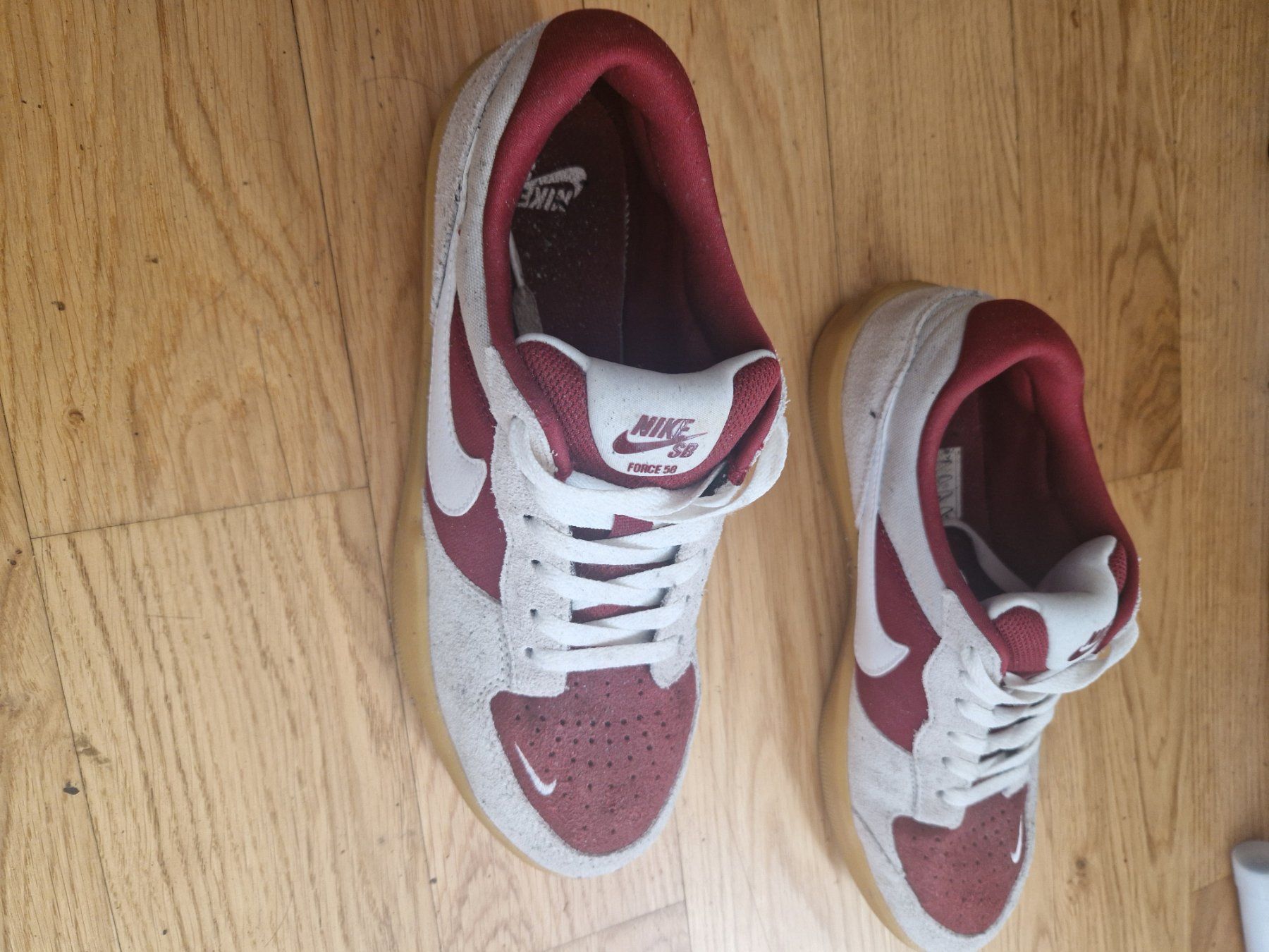 Nike Sb Force 58 red/white/gum (Neu (gemäss Beschreibung)) in Forch für ...