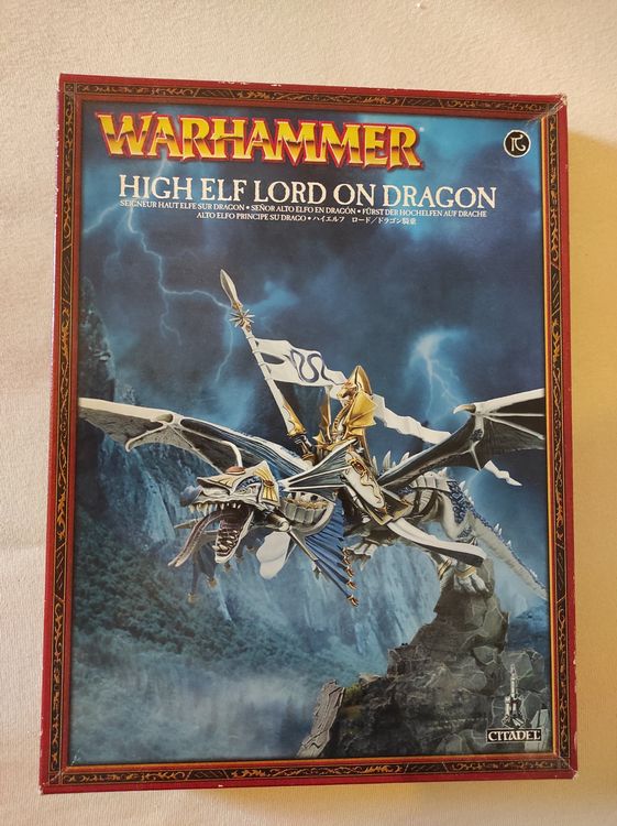 High elf lord on dragon Warhammer AOS Oldworld | Kaufen auf Ricardo