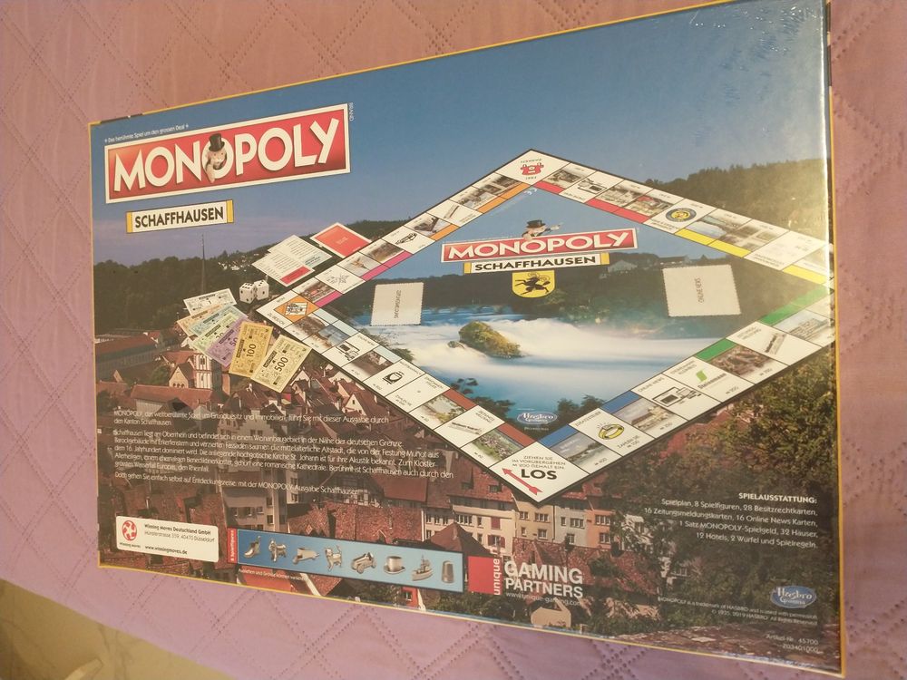 Monopoly Schaffhausen Neu OVP (Neu und originalverpackt) in Büsingen für CHF 10 – mit Lieferung ...