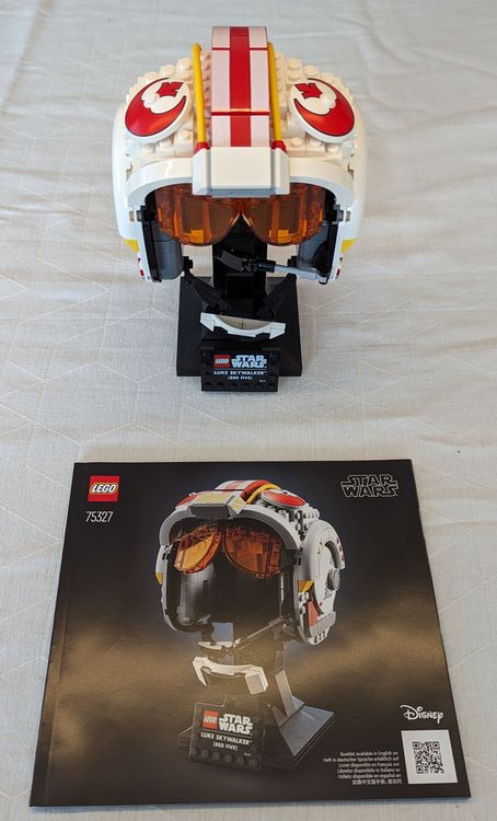 LEGO Star Wars - Helm von Luke Skywalker Rot Fünf (75327) (Gebraucht ...