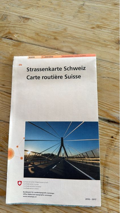 Carte routière Suisse 2016-17 | Kaufen auf Ricardo