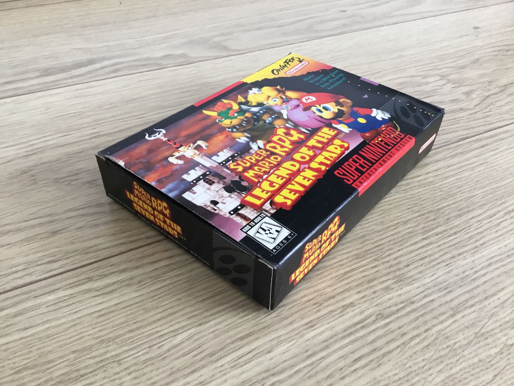Super Mario RPG Legend of the Seven Stars SNES OVP Original (Gebraucht ...